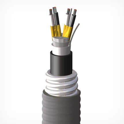 CSA TYPE ACIC Armoured Instrumentation, 600 V | Shawflex