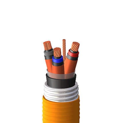 CSA TYPE TECK 90 Armoured Power, Multi-Conductor, Shielded, 5000 V ...