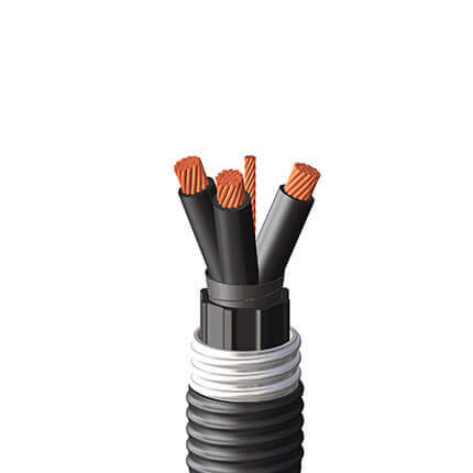 UL Type Metal Clad Riser Armored Mineshaft Cables, 2000 V | Shawflex